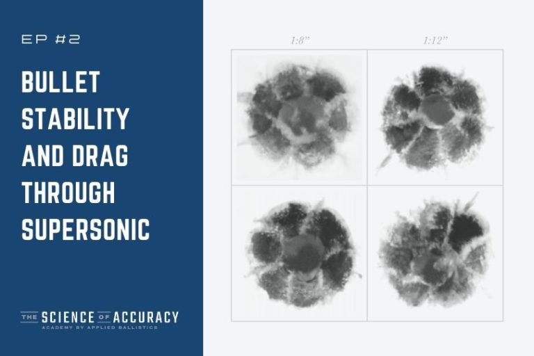Bullet Stability and Drag Through Supersonic
